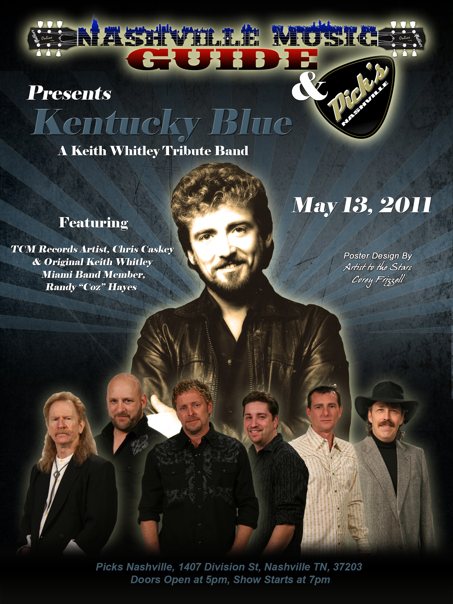 Frizzell to Produce Keith Whitley Tribute Show with the Kentucky Blue ...