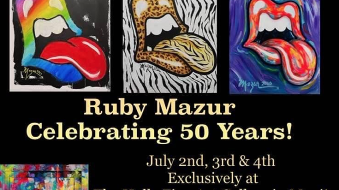 Historic 50 Year Anniversary Celebration and Auction Of Ruby Mazur’s ...